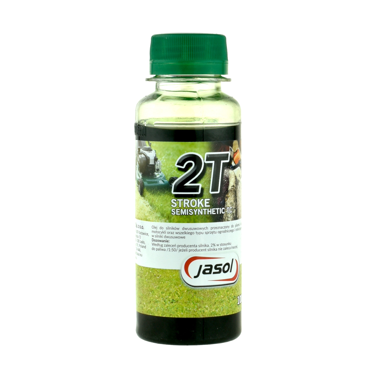 JASOL 2T Stroke OIL Semisynthetic TC zielony 100ml • autokosmetyki ...