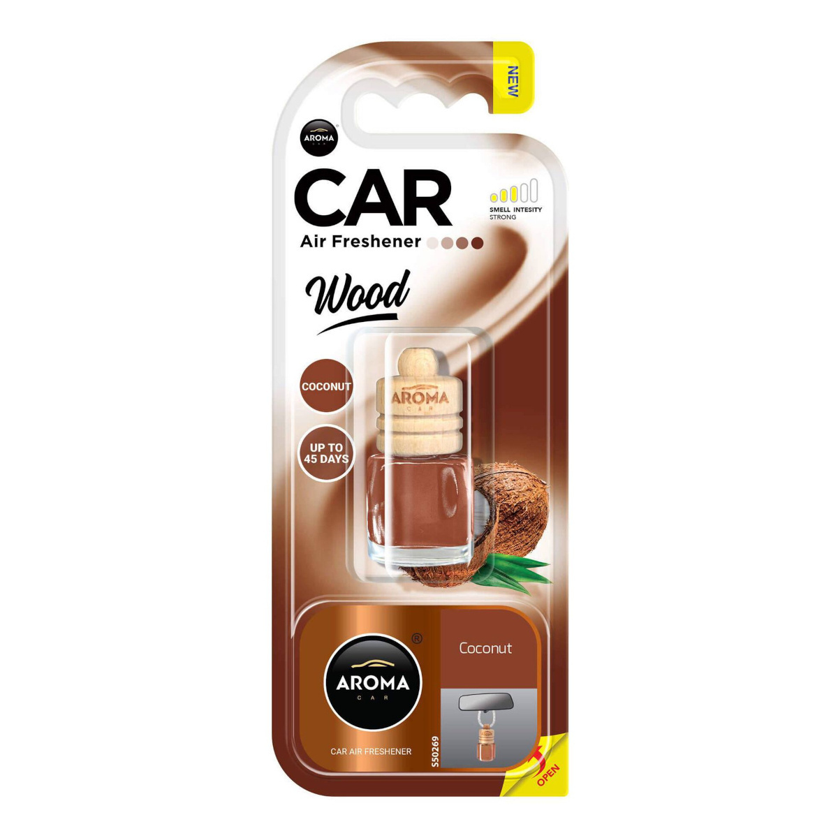Zapach AROMA CAR Wood COCONUT 6ml • autokosmetyki • AutoChemia.pl