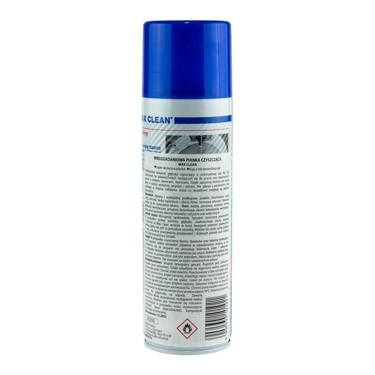 Cyclo Max Clean uniwersalna pianka czyszcząca 510g • autokosmetyki ...