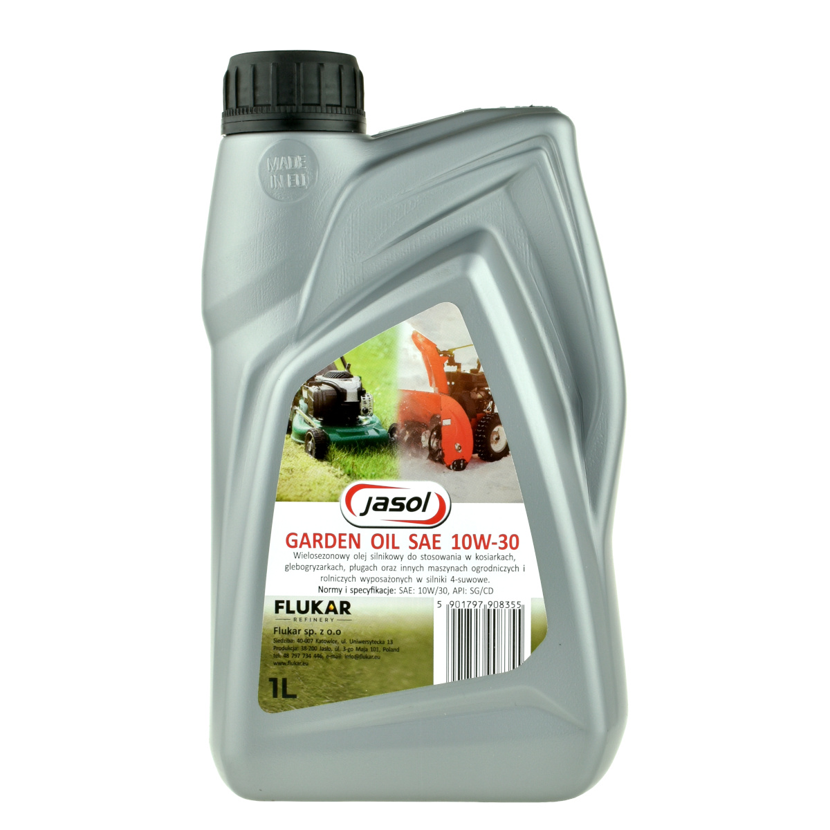 Olej do kosiarek JASOL GARDEN Oil SG/CD 10W/30 - 1L • autokosmetyki • AutoChemia.pl