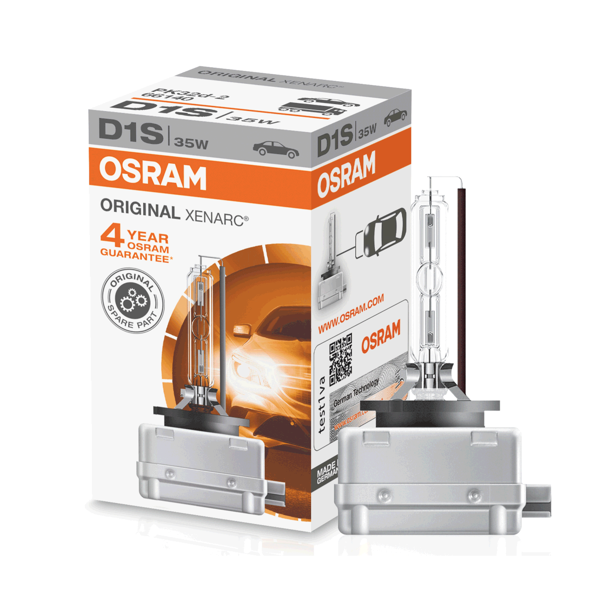 Żarówka Osram Xenon D1S Original 1szt • autokosmetyki • AutoChemia.pl